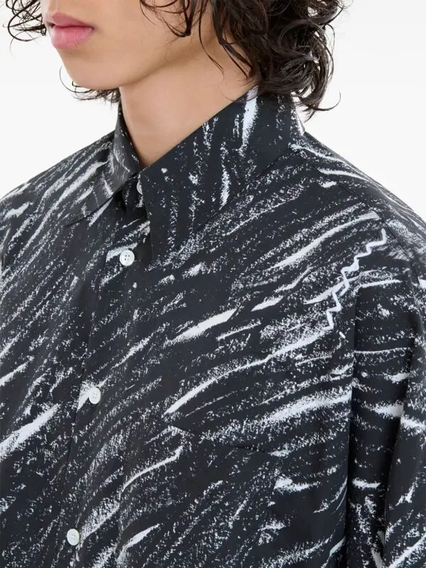 Marni Sketch-style Print Shirt