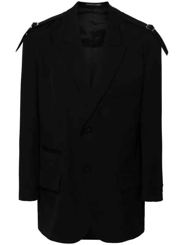 Yohji Yamamoto Wool Twill Blazer