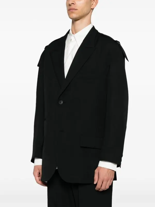 Yohji Yamamoto Wool Twill Blazer
