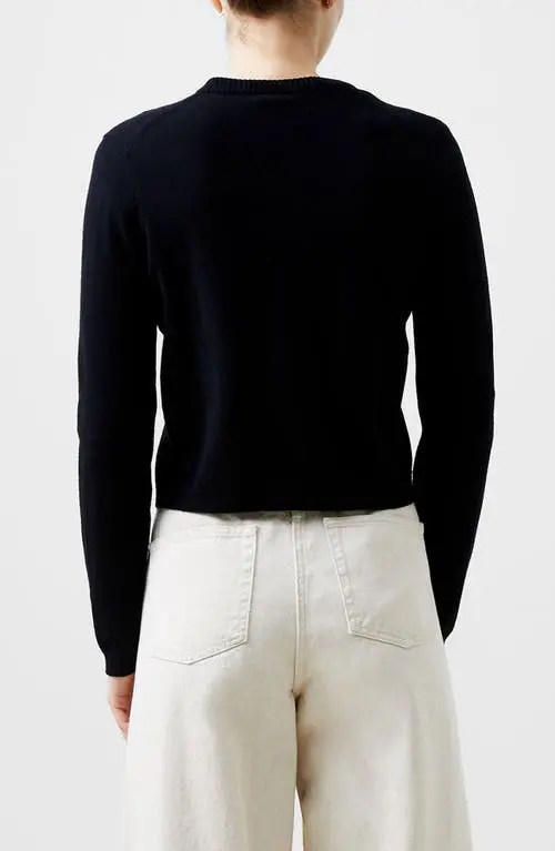 French Connection Cropped Cardigan - Black