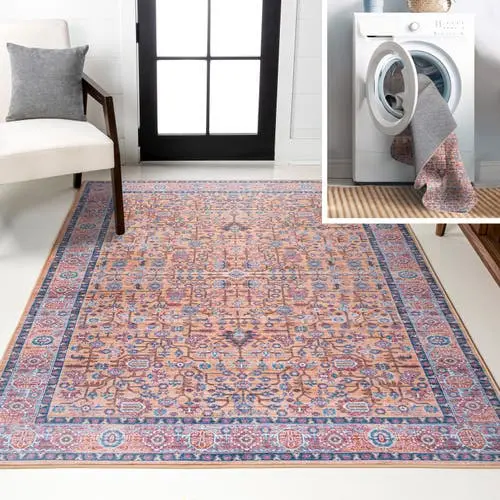 JONATHAN Y Kemer All-over Persian Machine-washable Area Rug - Multi