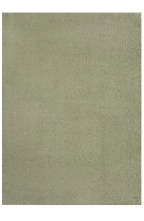 JONATHAN Y Twyla Classic Solid Low-pile Machine-washable Area Rug - Sage Green