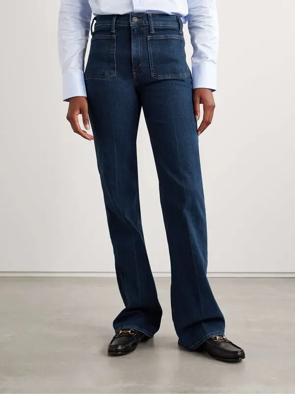 Ralph Lauren Jenn High-Rise Flare Jeans - Indigo | Editorialist