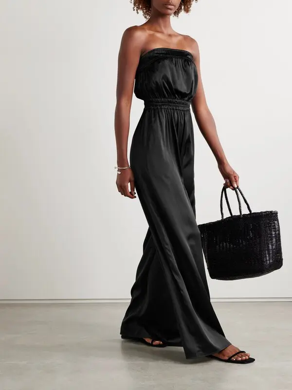 RIVET UTILITY Queen Strapless Jumpsuit