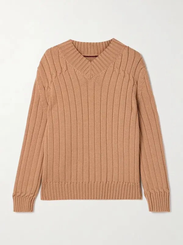 Veronica De Piante Lola Ribbed Wool Sweater