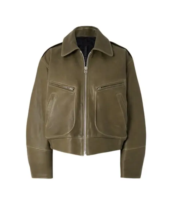 PETAR PETROV The Criminal Padded Leather Jacket