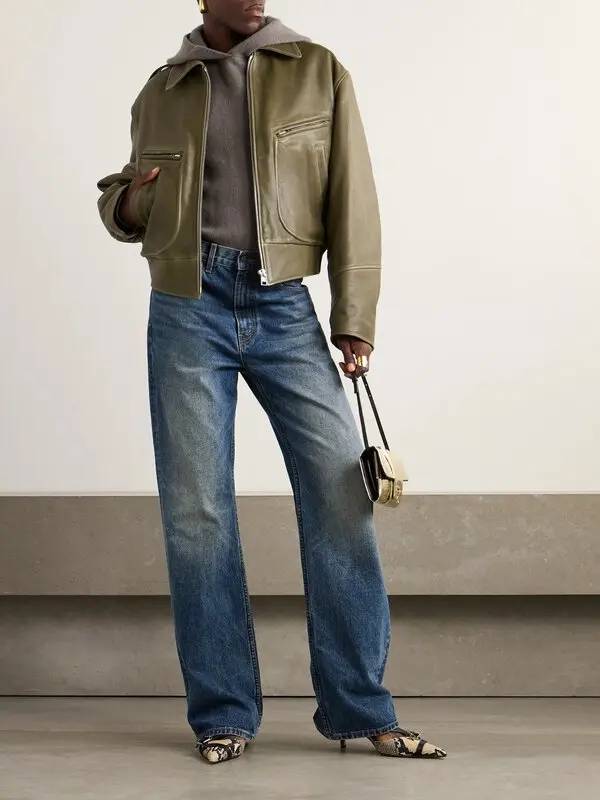 PETAR PETROV The Criminal Padded Leather Jacket