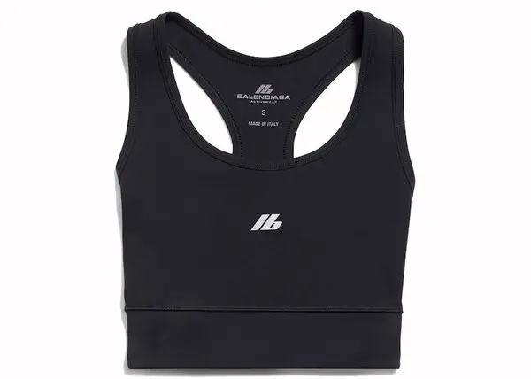 Balenciaga Activewear Sports Bra - Black