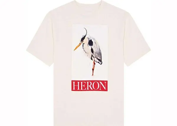 Heron Preston Painted Heron Tee Shirt - Ivory