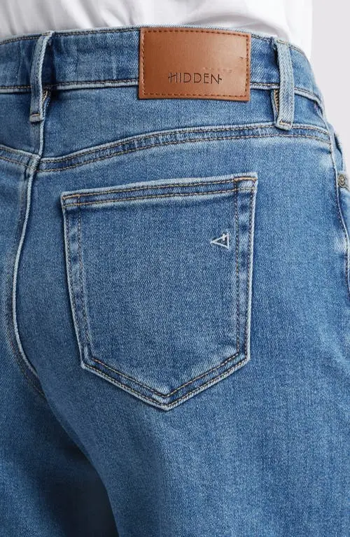 HIDDEN JEANS Clean Hem Wide Leg Jeans
