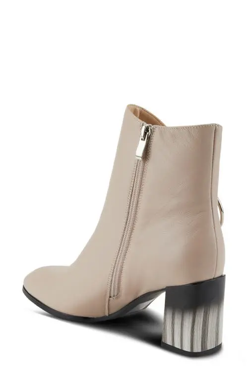 SPRING STEP SHOES Fabulosa Leather Ankle Boot - Beige