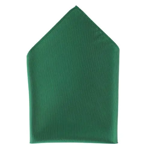 Trafalgar The Gatsby Silk Pocket Square 12x12 Formal Accent - Green