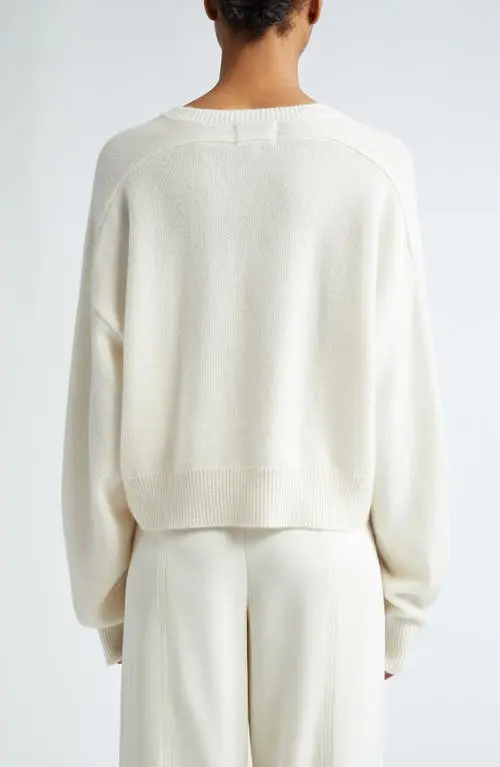 Loulou De Saison Anzor Cashmere V-neck Sweater - Ivory