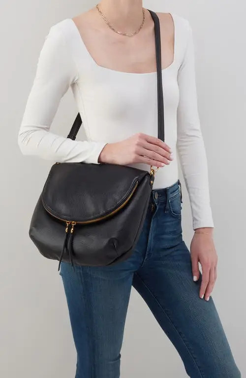 Hobo Fern Leather Messenger Bag
