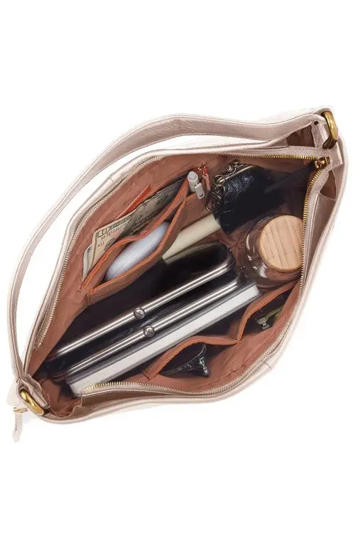 Hobo Harley Leather Bag - Stonewash