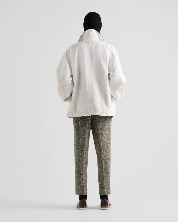 Prada Cotton Jacket - White | Editorialist