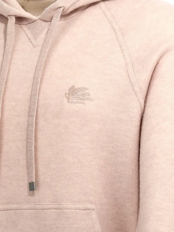 Etro Logo Embroidered Hoodie