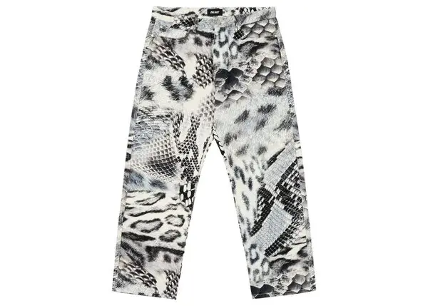 PALACE Animal Print Jean - Grey