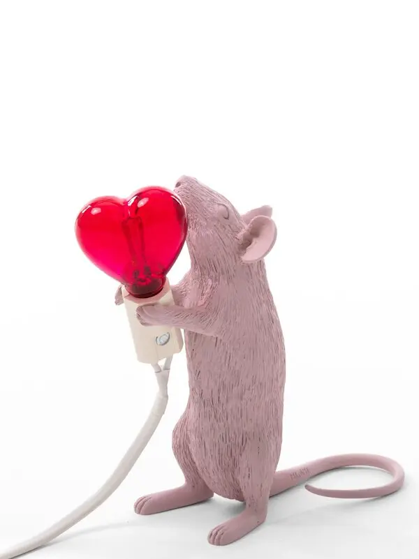 SELETTI Mouse Step Love Edition' Lamp Sequin X Marcantonio
