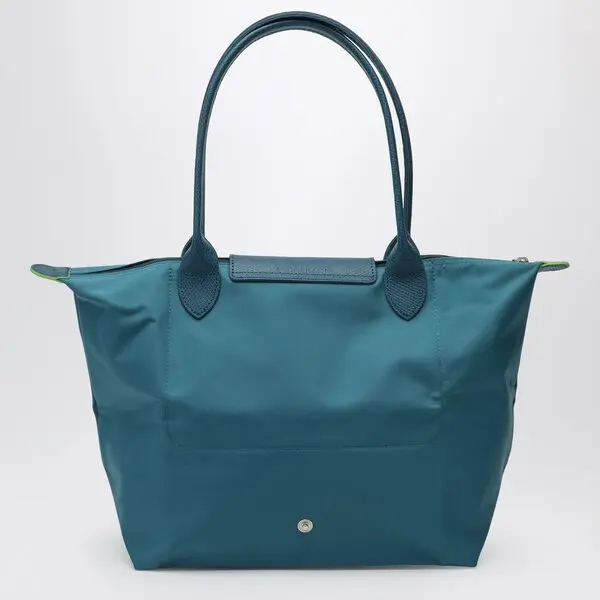 Longchamp Paon Coloured Le Pliage Original M Bag