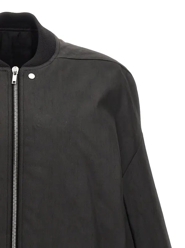Rick Owens Jumbo Peter Flight Jacket - Black