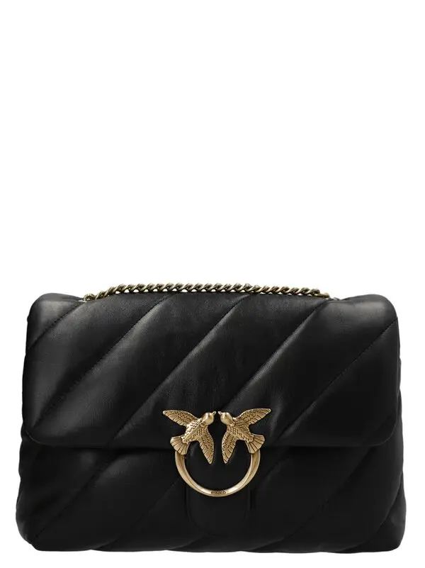 Pinko Love Big Puff Crossbody Bag - Black