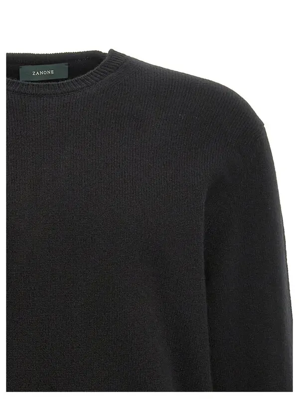 ZANONE Crewneck Sweater - Black