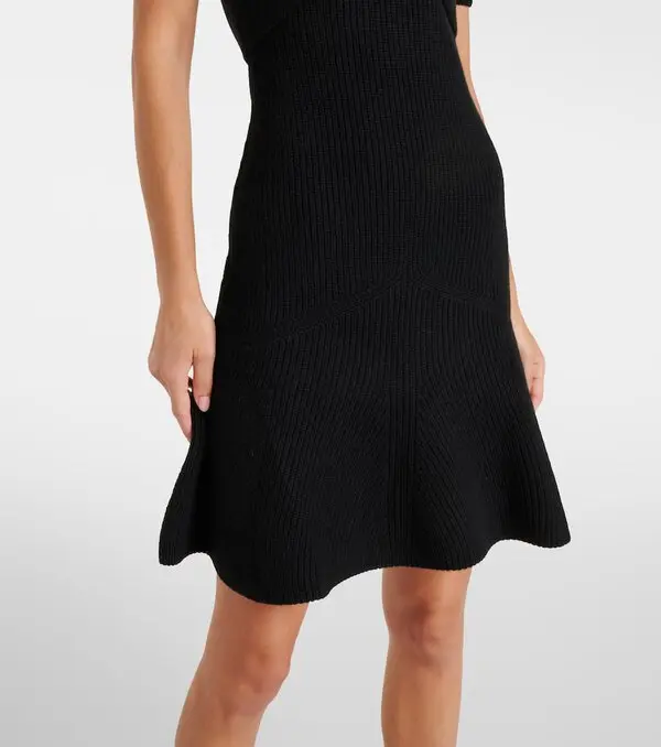 PATOU Wool And Cashmere Dress - Black
