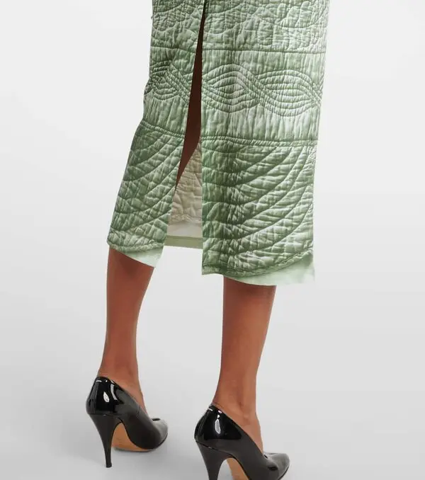 MAISON MARGIELA Printed Jersey Midi Dress