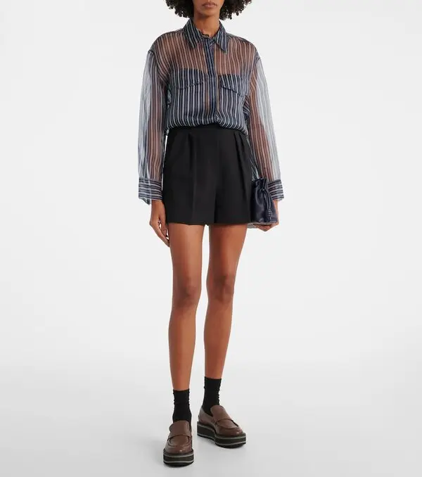Clergerie Bahati Leather Platform Loafers