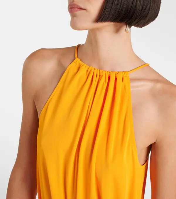 Proenza Schouler White Label Lenny Belted Maxi Dress