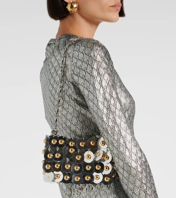 Rabanne Sparkle Nano Shoulder Bag