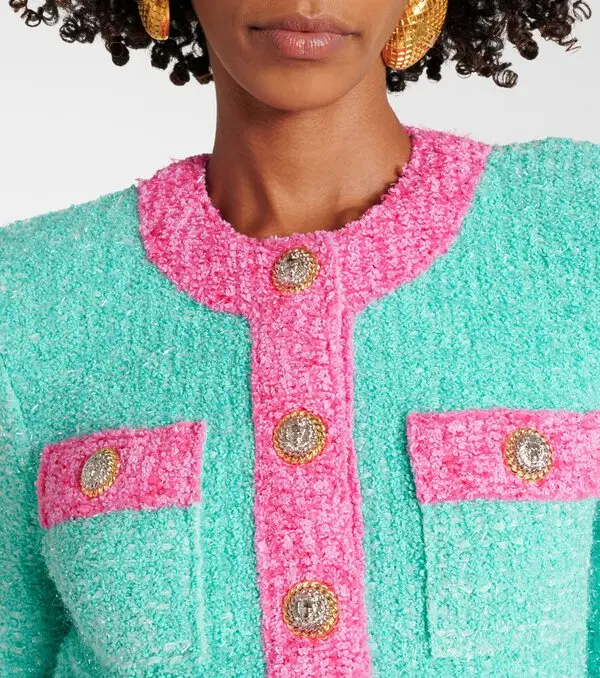 Balmain Knitted Blazer