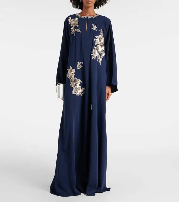 Carolina Herrera Embellished Kaftan