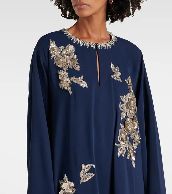 Carolina Herrera Embellished Kaftan
