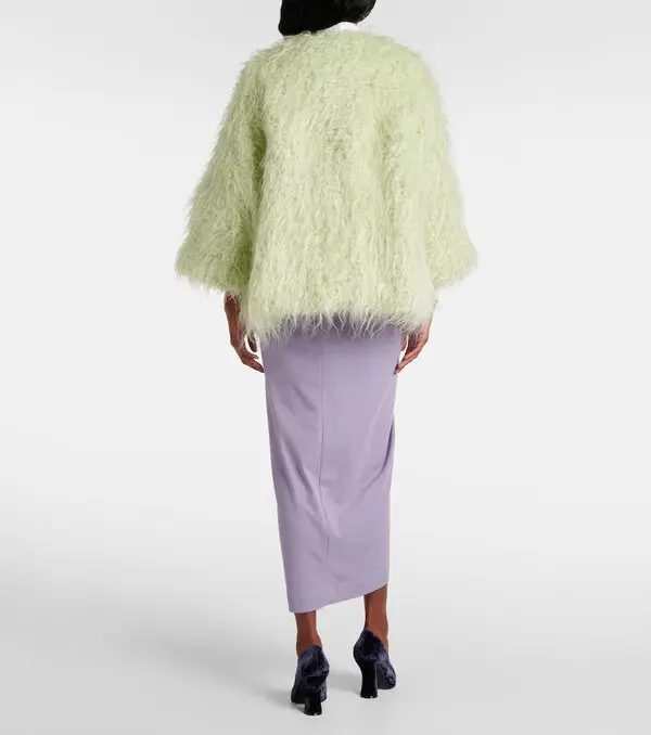 Dries Van Noten Faux Shearling Jacket