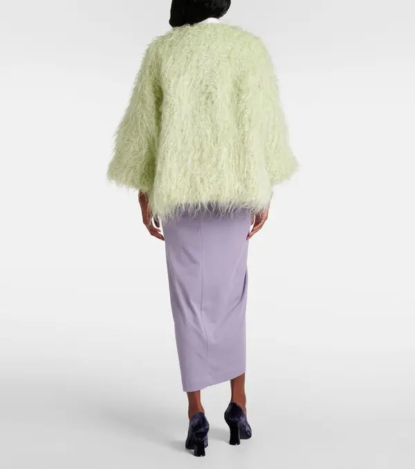 Dries Van Noten Faux Shearling Jacket