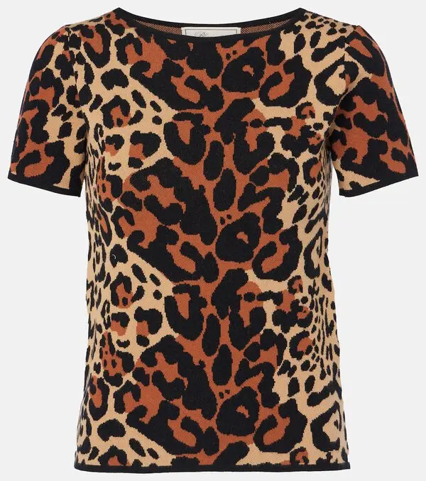 Blumarine Leopard-print Top