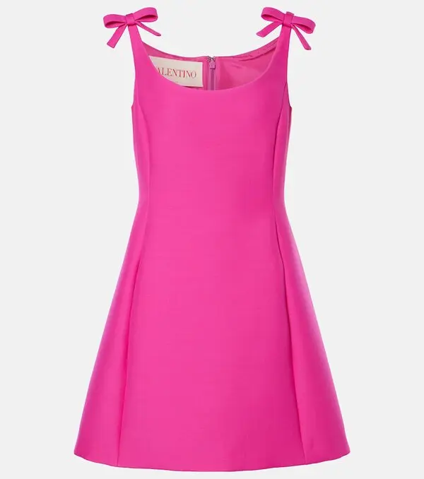 Valentino Garavani Crepe Couture Mini Dress - Pink