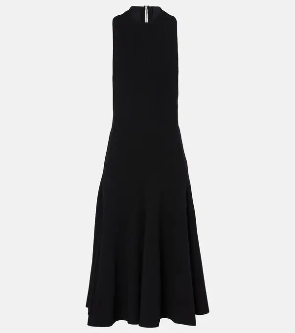Jacquemus La Robe Favola Midi Dress - Black