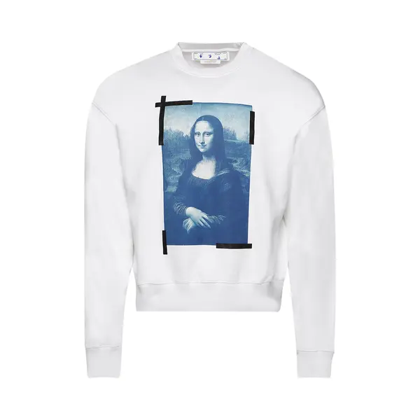 Off-White Monalisa Crewneck - White