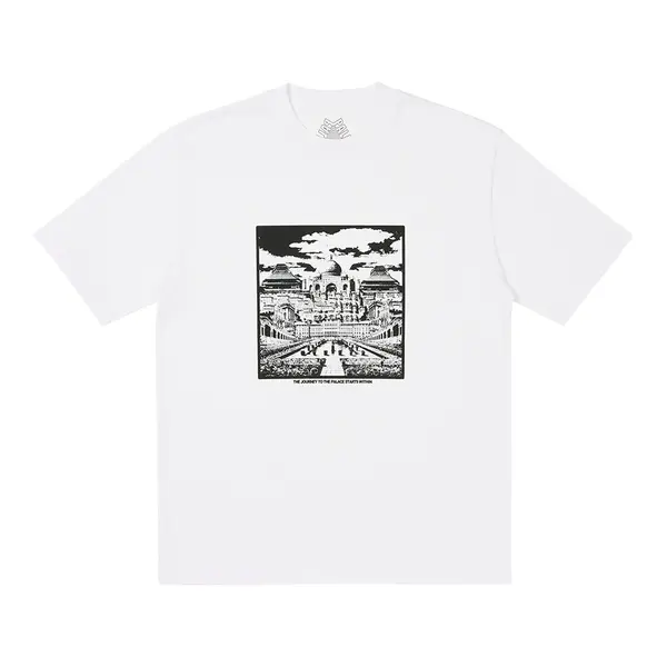 PALACE Printed T-shirt - White