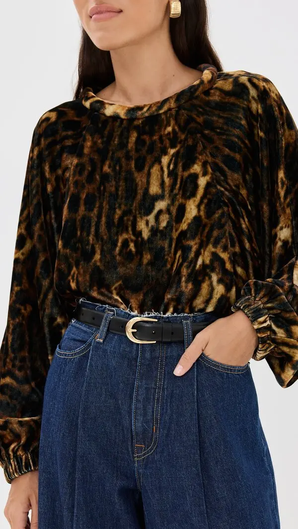 FAVORITE DAUGHTER The Favorite Belt - Black Gold