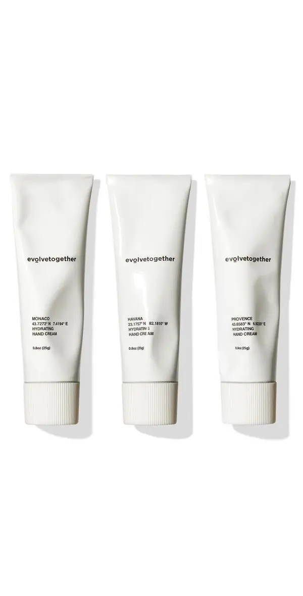 Evolvetogether Hydrating Hand Cream Mini Set - No Color