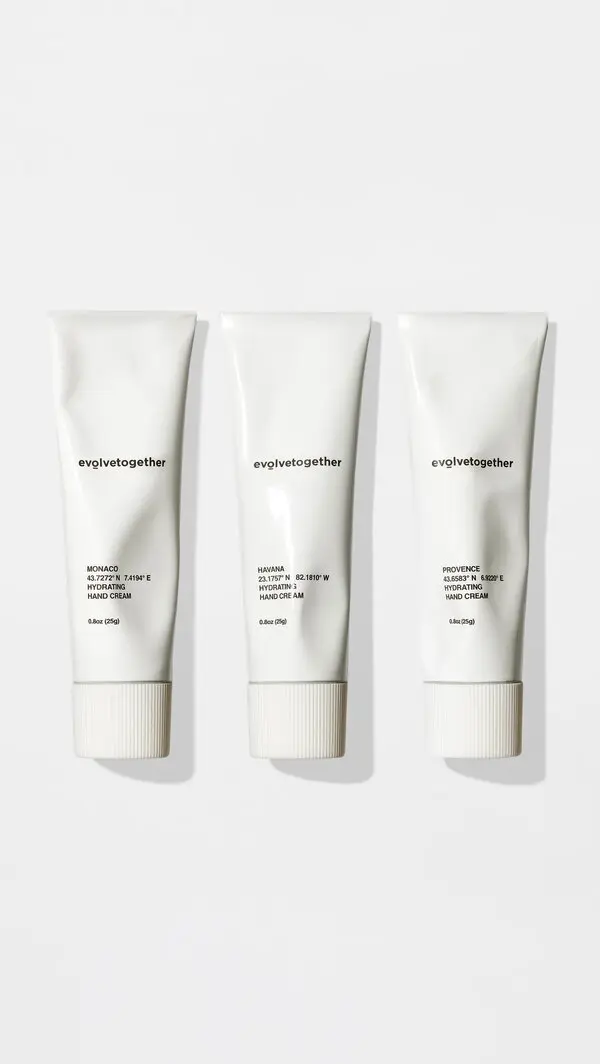 Evolvetogether Hydrating Hand Cream Mini Set - No Color