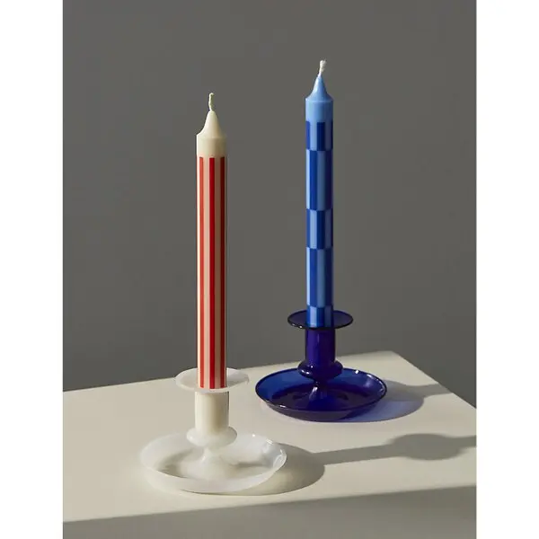 HAY Flare Borosilicate-glass Candle Holder 7cm