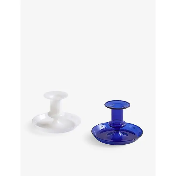 HAY Flare Borosilicate-glass Candle Holder 7cm