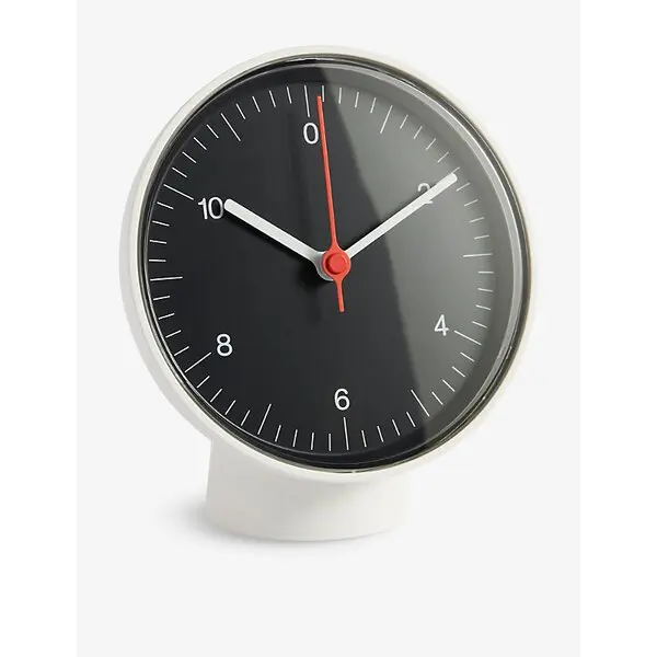 HAY Jasper Morrison Plastic Table Clock - Black