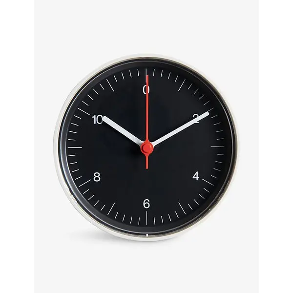 HAY Jasper Morrison Plastic Table Clock - Black