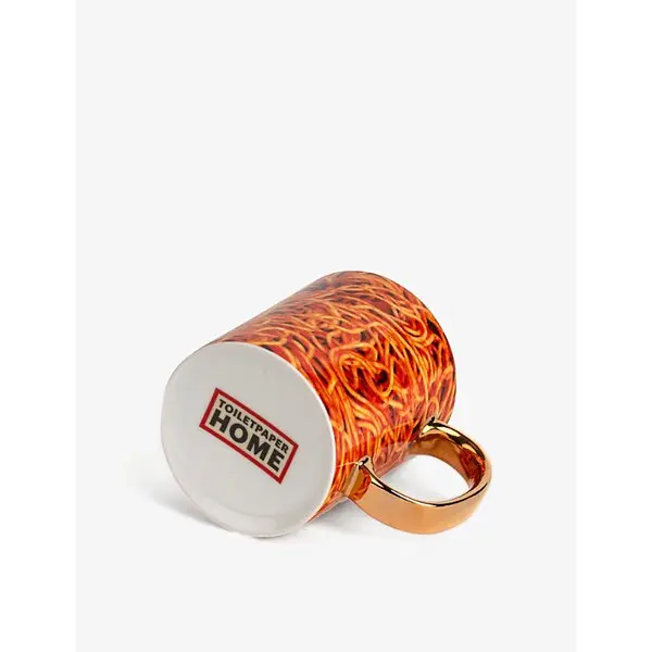 SELETTI X Toiletpaper Spaghetti Fine-porcelain Mug 10cm - One-color